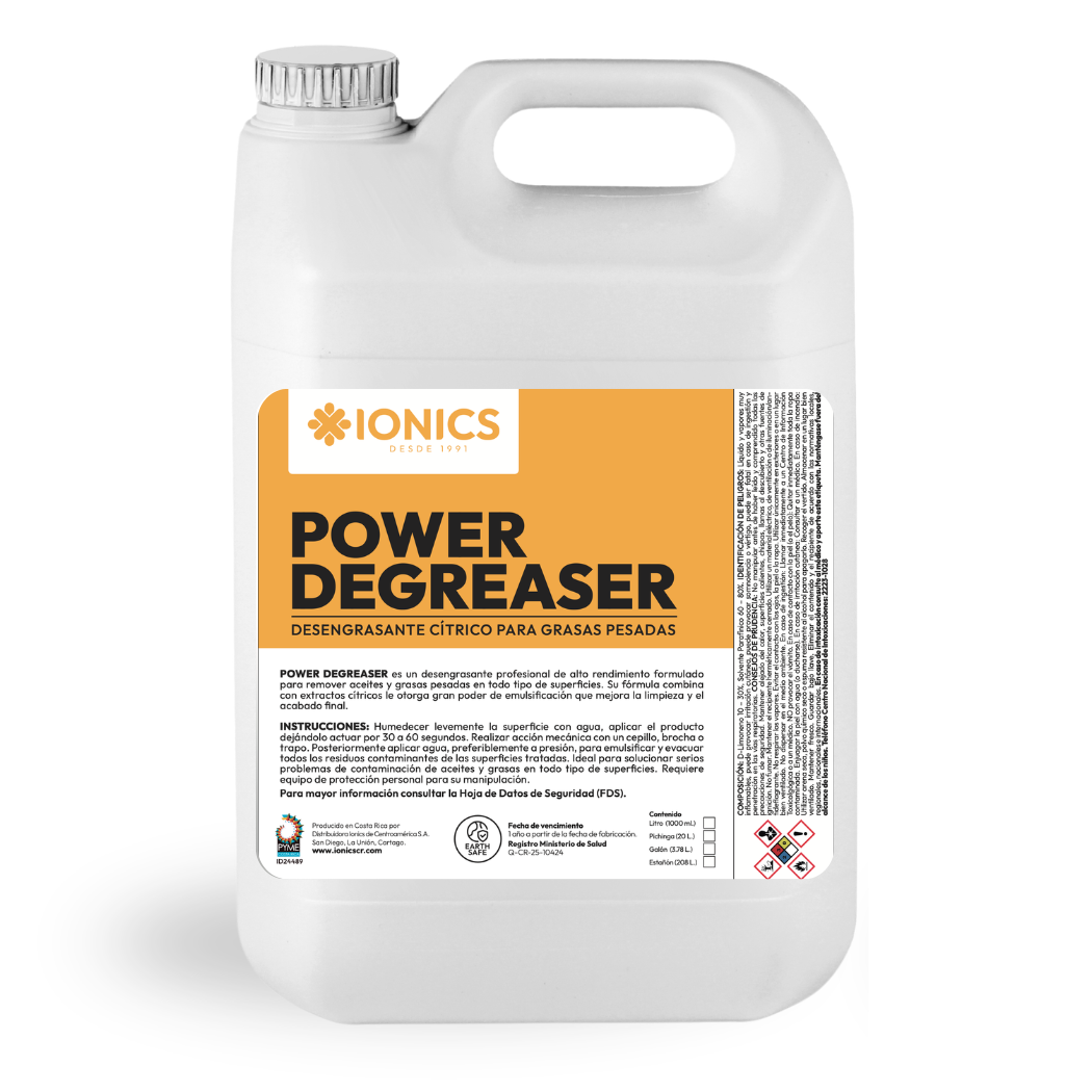 POWER DEGREASER – IONICS